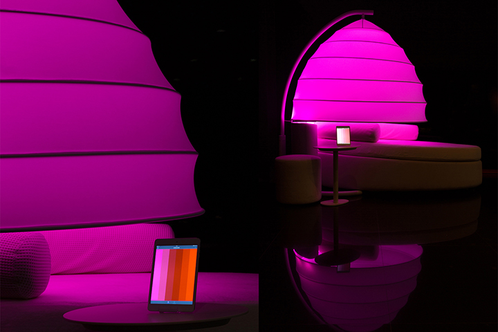 Chromotherapy device for new colour experience | L+W Design Research