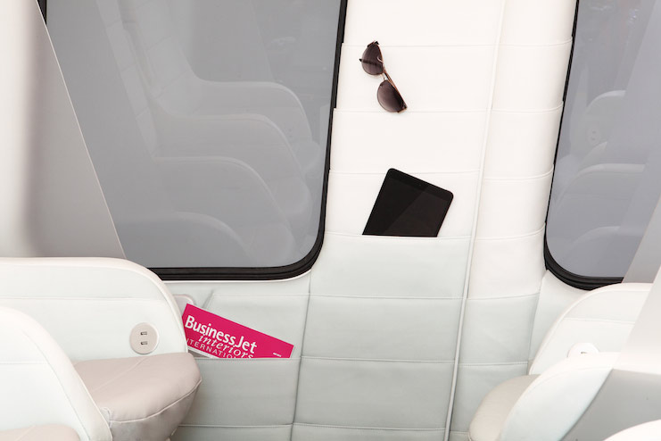 Re-thinking and re-designing the luxury helicopter interior experience