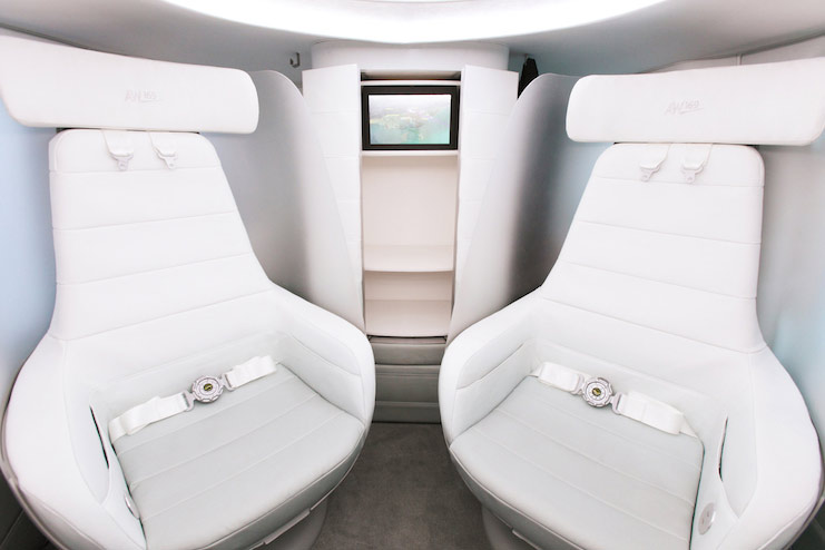 Re-thinking and re-designing the luxury helicopter interior experience