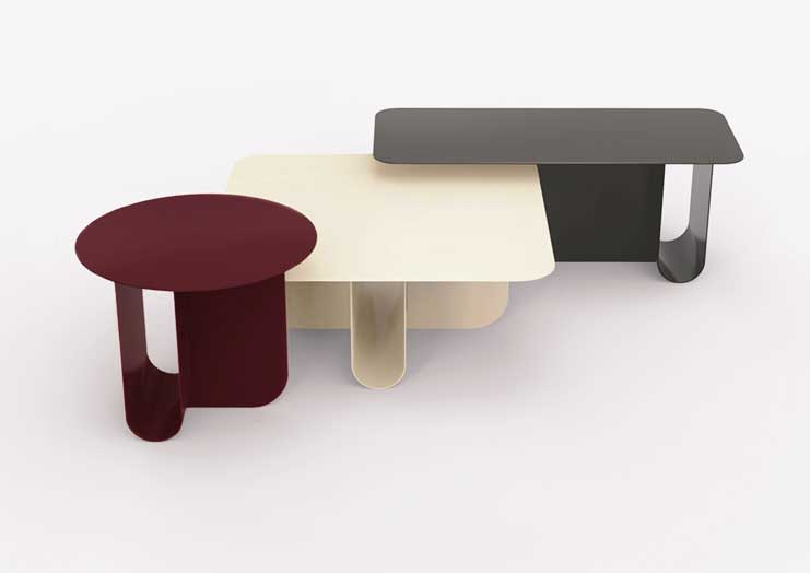 Collection of Tables | Product Design Consultancy L +W Singapore + Italia