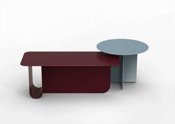 Collection of Tables | Product Design Consultancy L +W Singapore + Italia