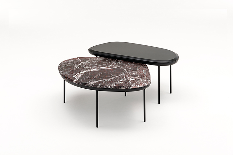 Pebble low tables for Living Divani | Lanzavecchia + Wai Design Studio