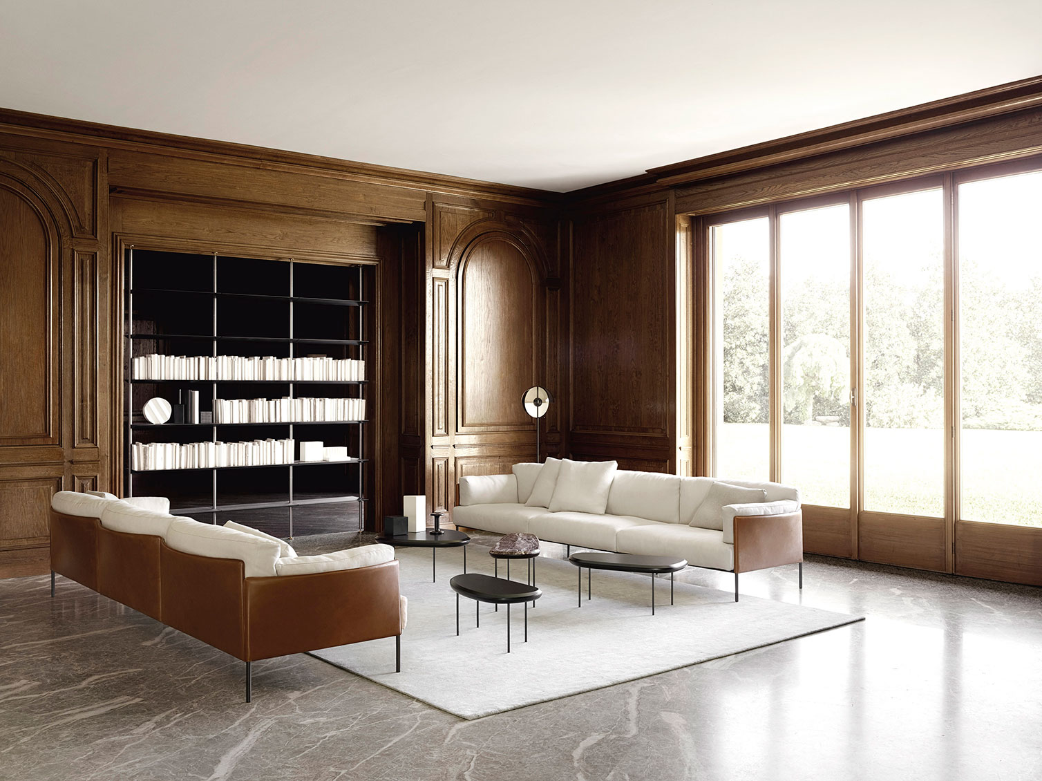 Pebble low tables for Living Divani | Lanzavecchia + Wai Design Studio