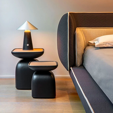 Bed room set where tradition and irony mingle | Lanzavecchia + Wai ...